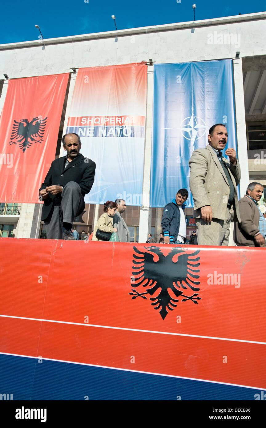 Tirana opera house hi-res stock photography and images - Alamy