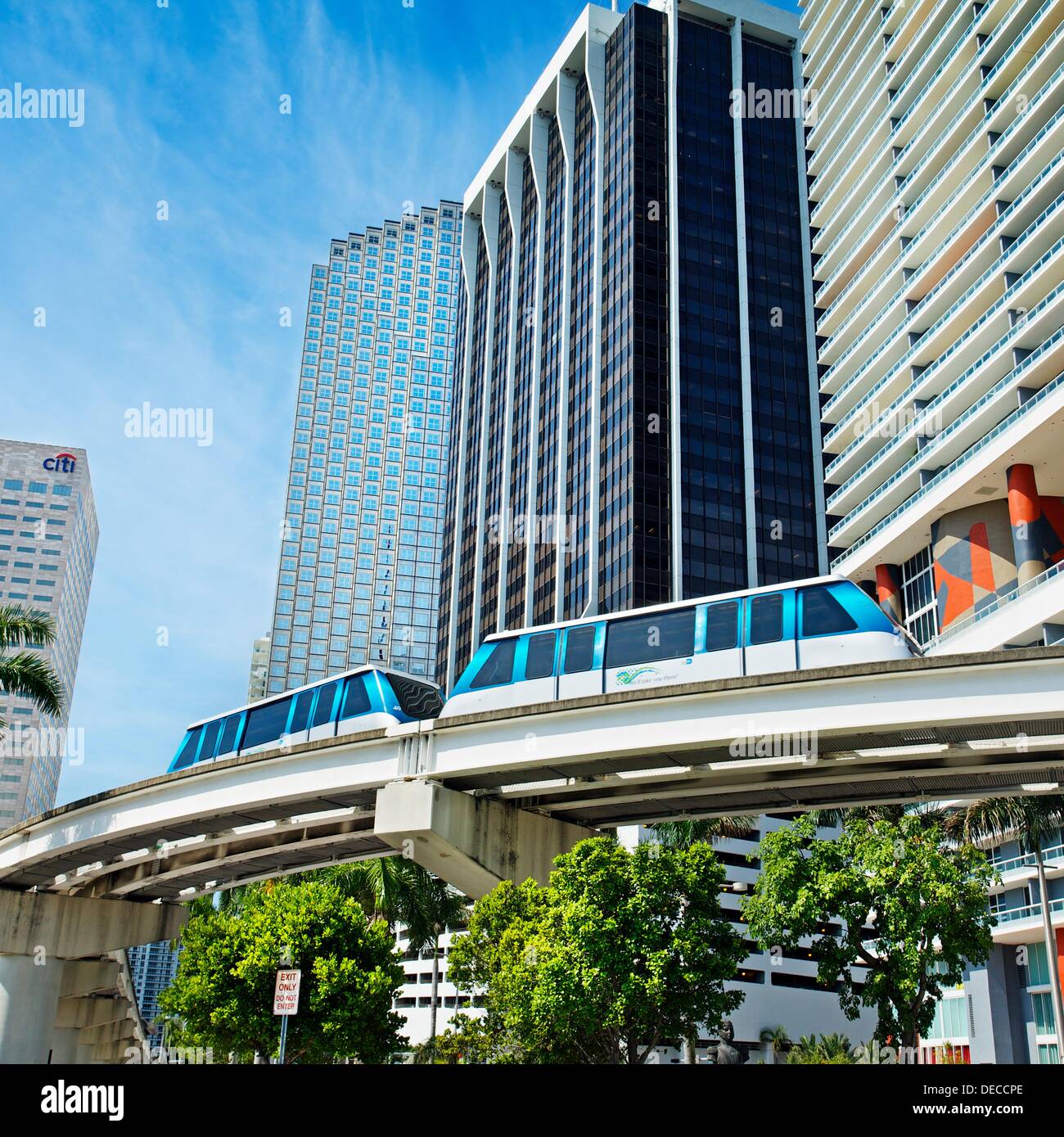 The metromover miami hi-res stock photography and images - Alamy