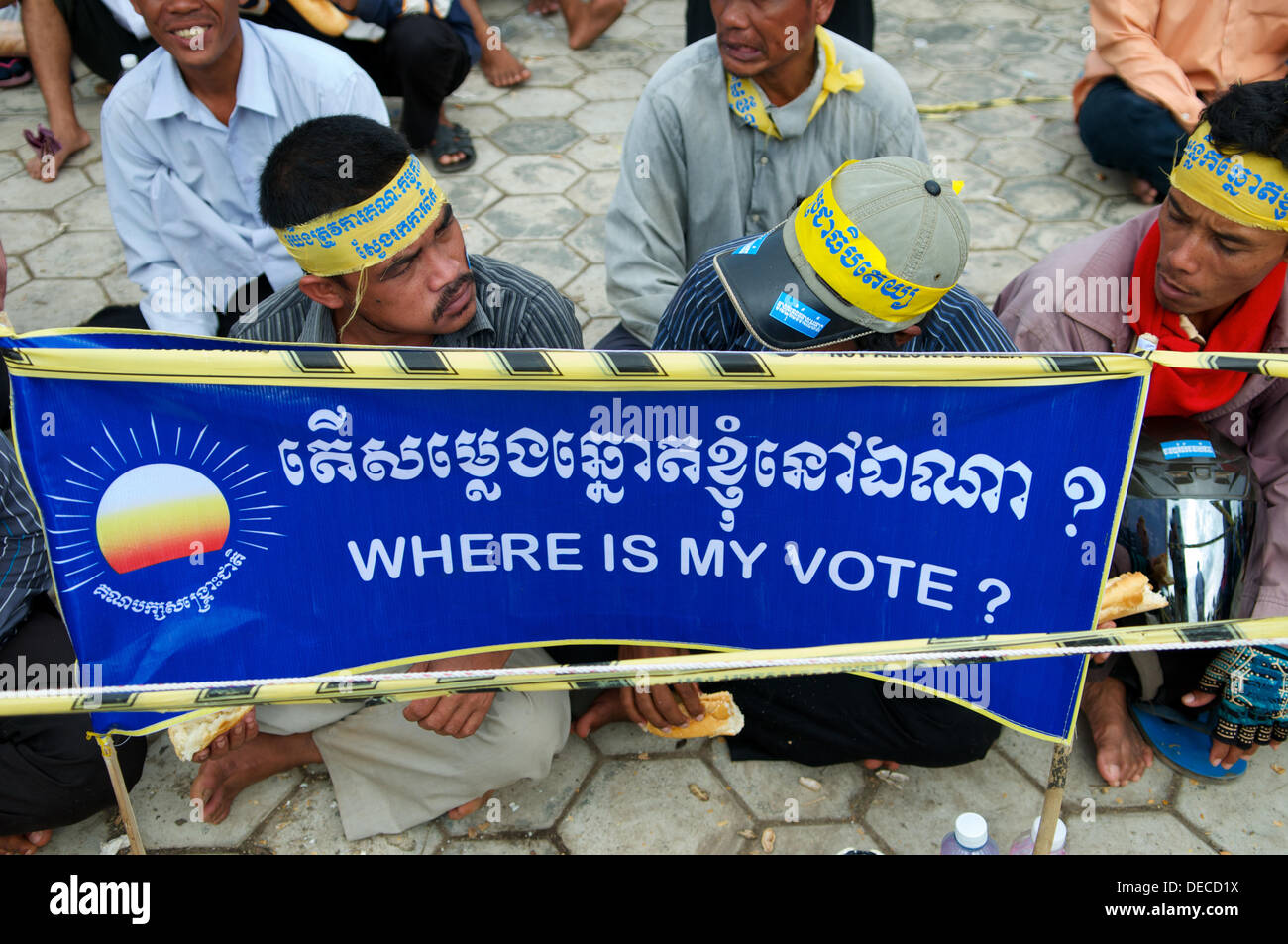 Cambodian protests hi-res stock photography and images - Alamy