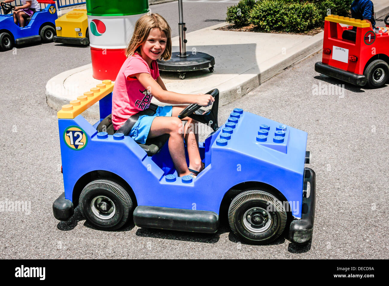 Junior Driving School at Legoland Theme Park Florida Stock Photo - Alamy