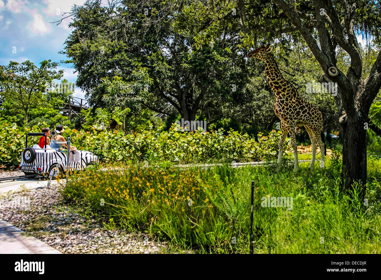 Safari in Africa at the Legoland Theme Park in Florida Stock Photo - Alamy