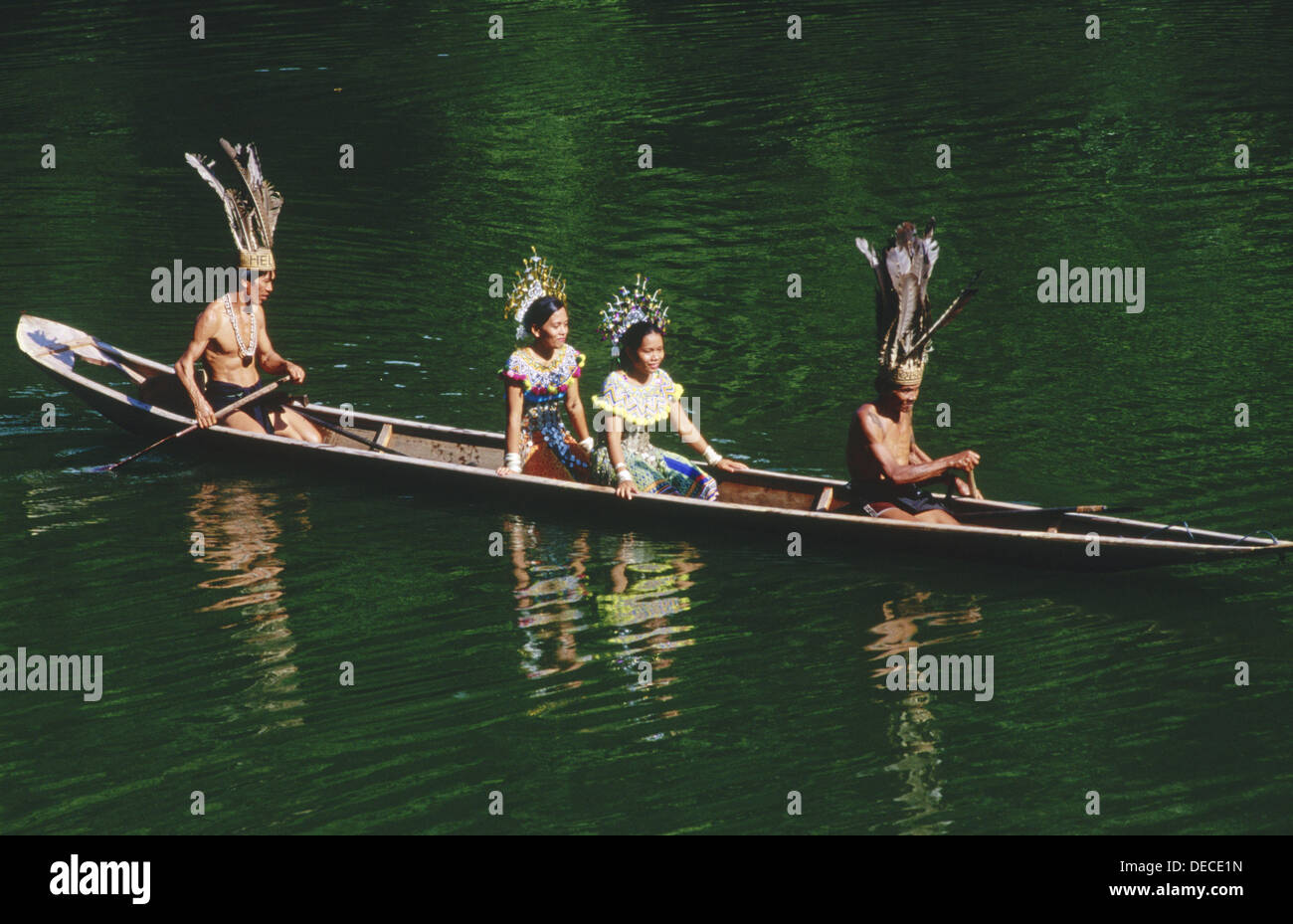 Iban, Batang Ai (borneo), Malaysia High Resolution Stock Photography ...