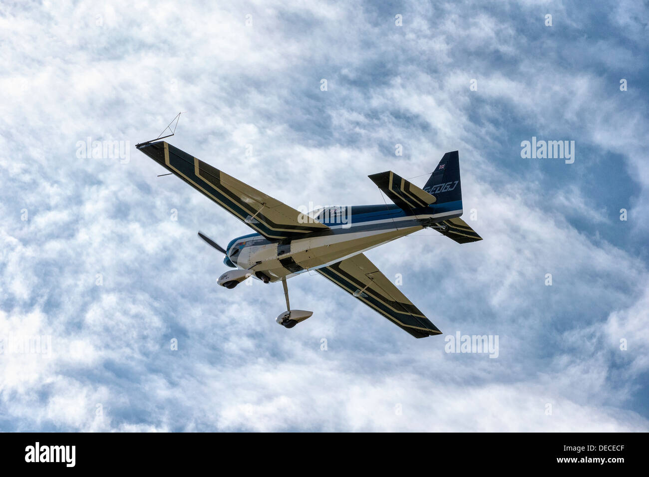 Zivko Edge 360 of the Wildcats aerobatic team Stock Photo - Alamy