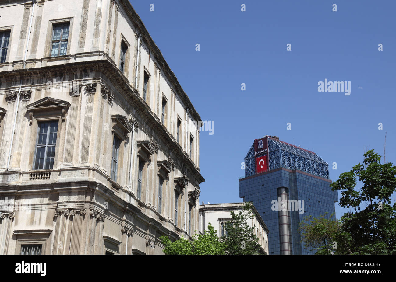Istanbul, Turkey, the Ritz - Carlton Hotel in Istanbul's Taksim Stock ...