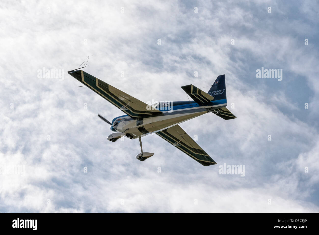 Zivko Edge 360 of the Wildcats aerobatic team Stock Photo - Alamy