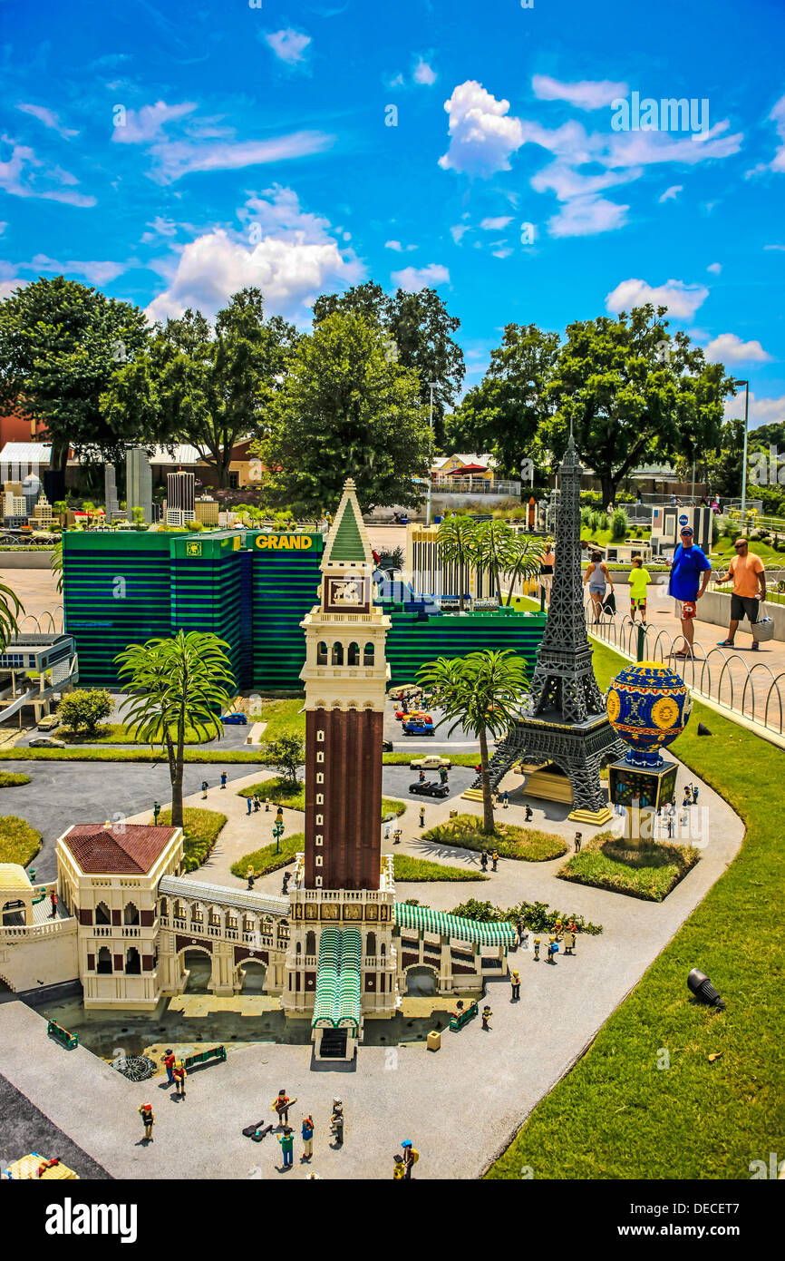 Around the World in Legoland - Las Vegas Stock Photo - Alamy