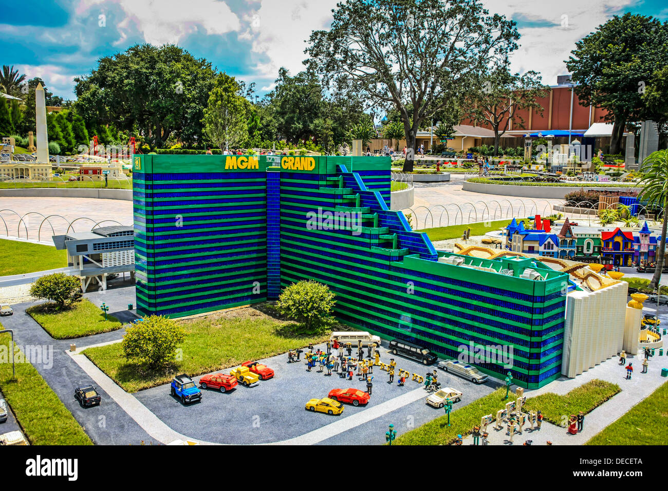 Around the World in Legoland - Las Vegas Stock Photo - Alamy