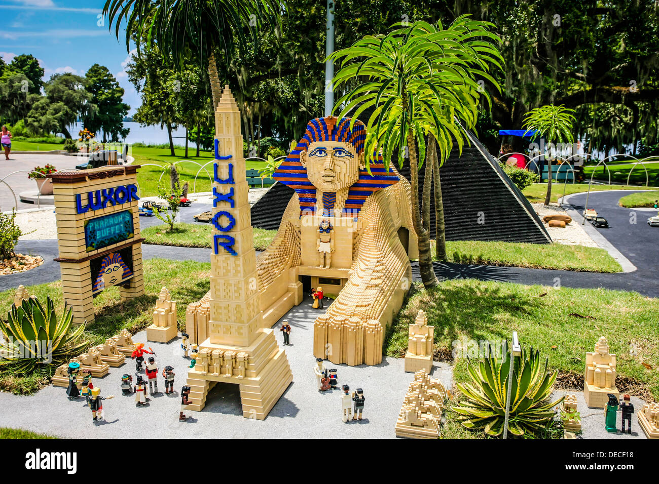 Around the World in Legoland - Las Vegas Stock Photo - Alamy