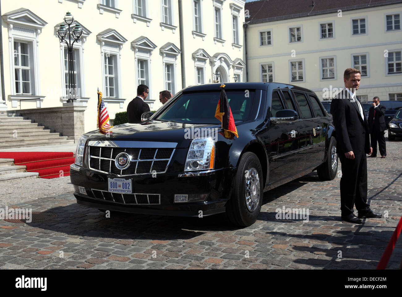 Berlin, Germany, the car, The Beast, the U.S. President Stock Photo - Alamy