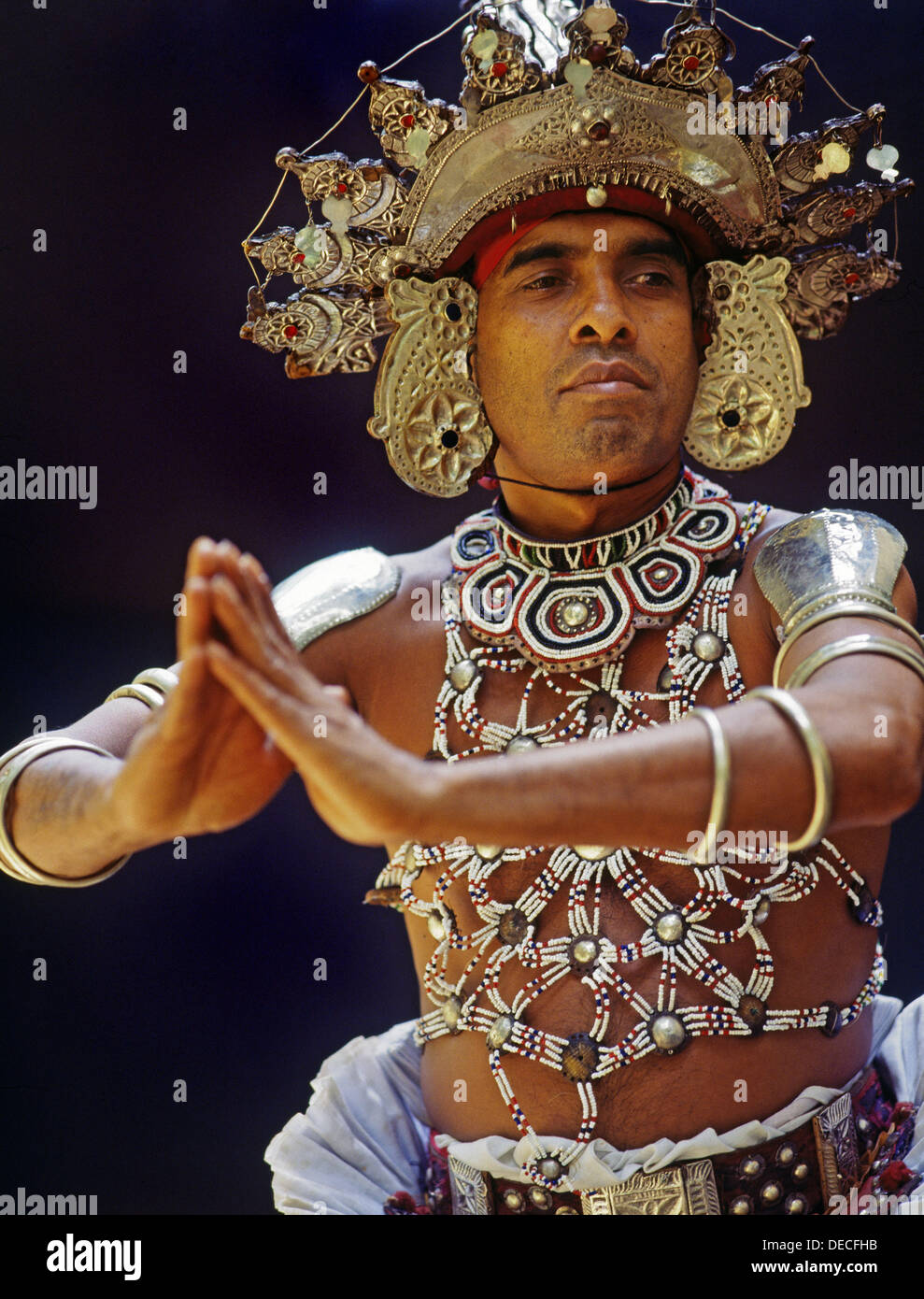 Kandyan Dancer, Kandy, Sri Lanka Stock Photo - Alamy