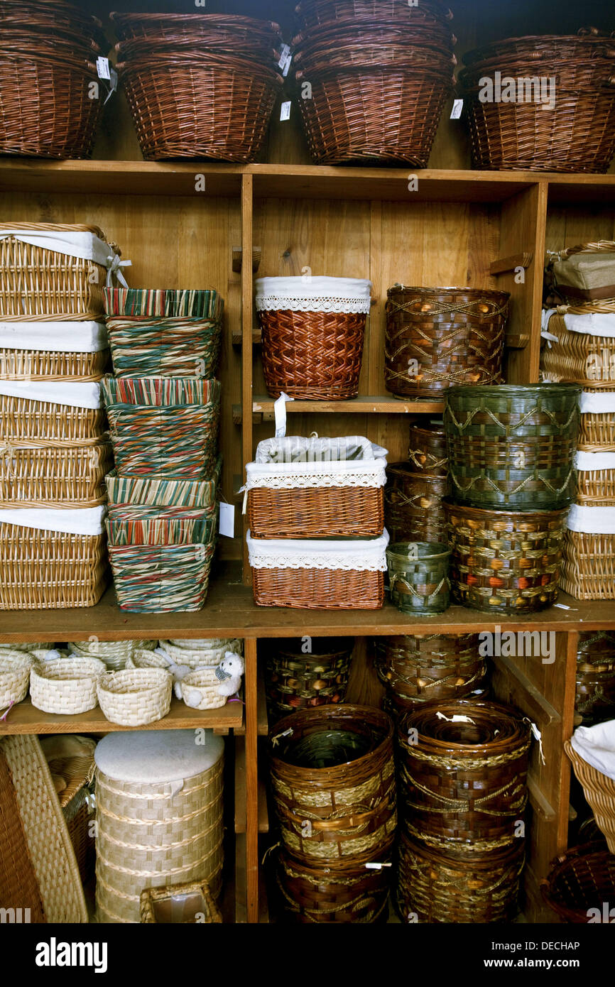 Baskets object hi-res stock photography and images - Alamy
