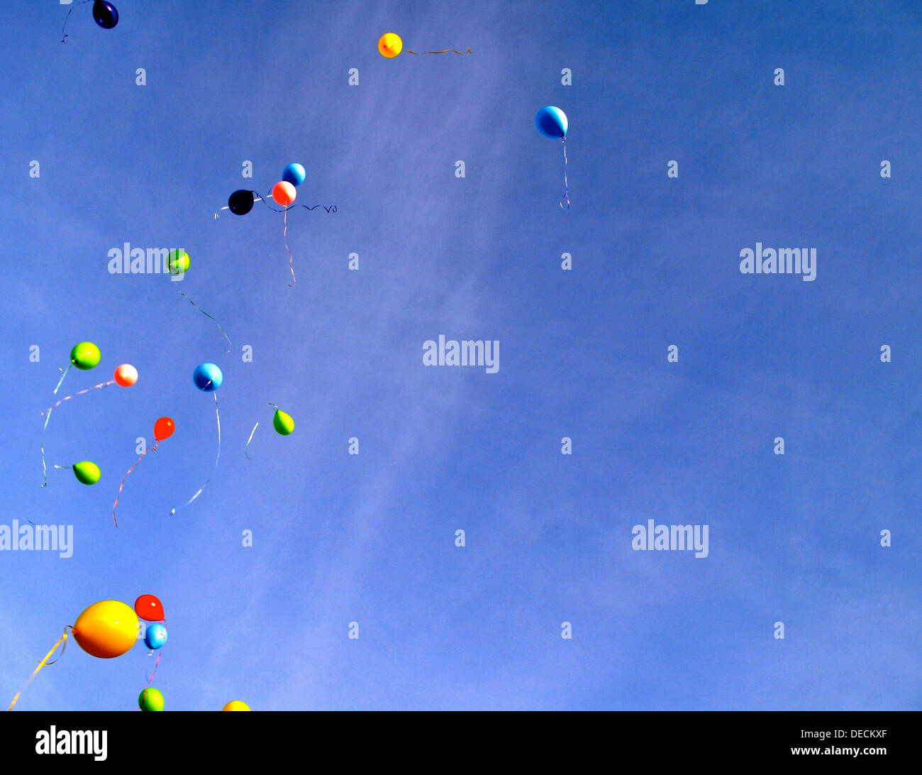 Ascending balloon hi-res stock photography and images - Alamy