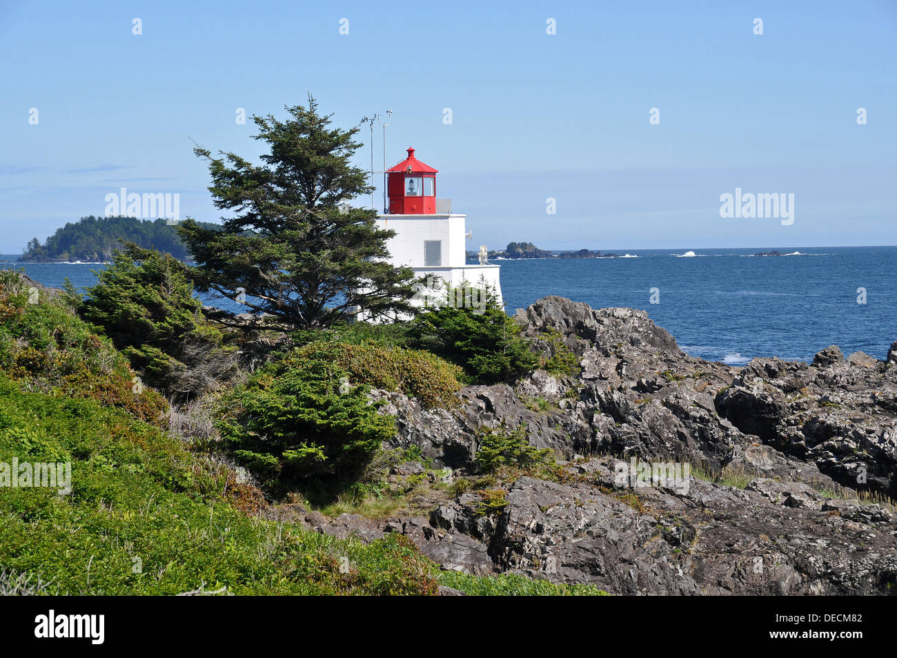 Amphitrite Point Lighthouse, Ucluelet BC, Vancouver Island, Canada ...
