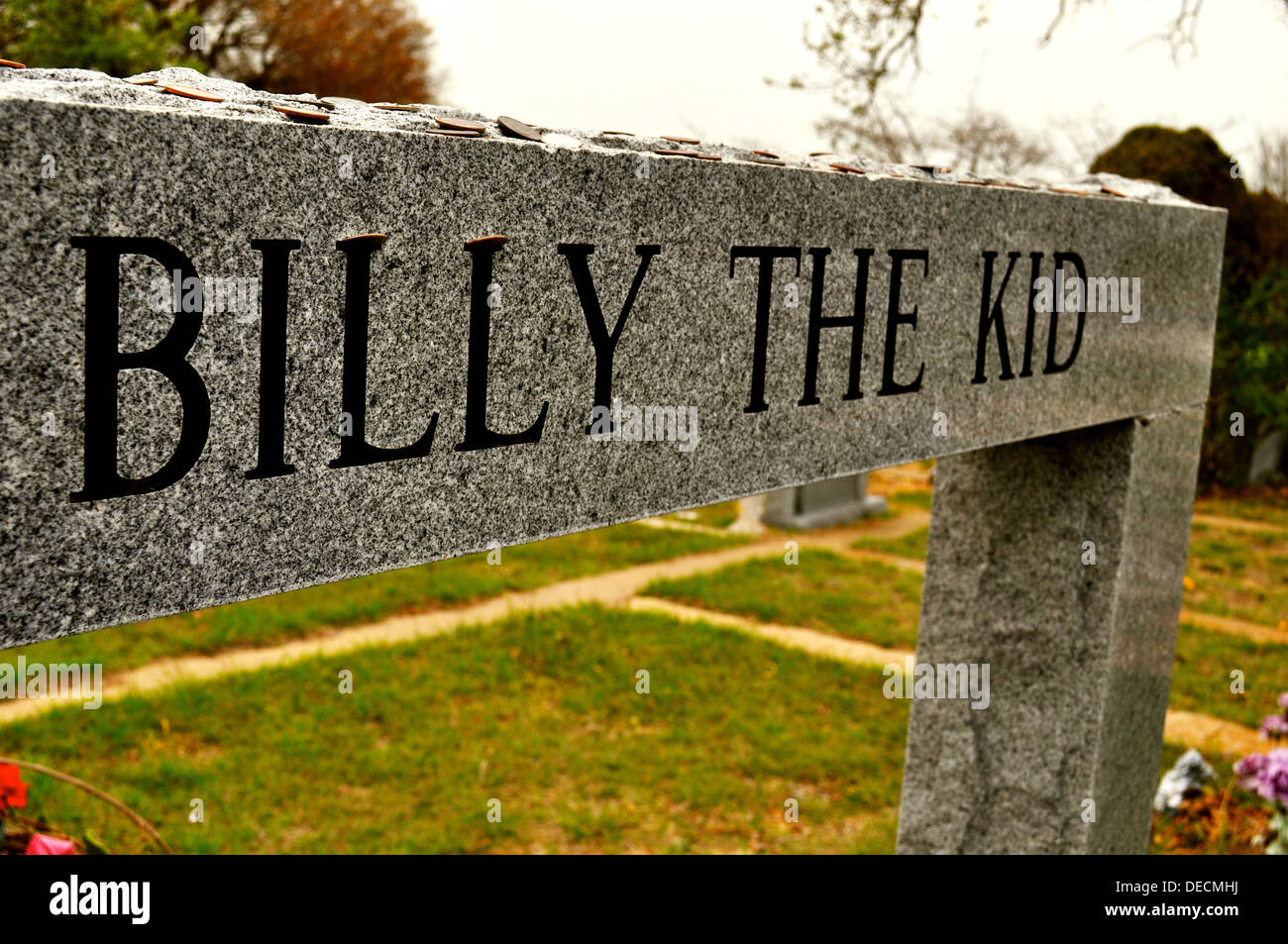 Billy the kid grave hi-res stock photography and images - Alamy