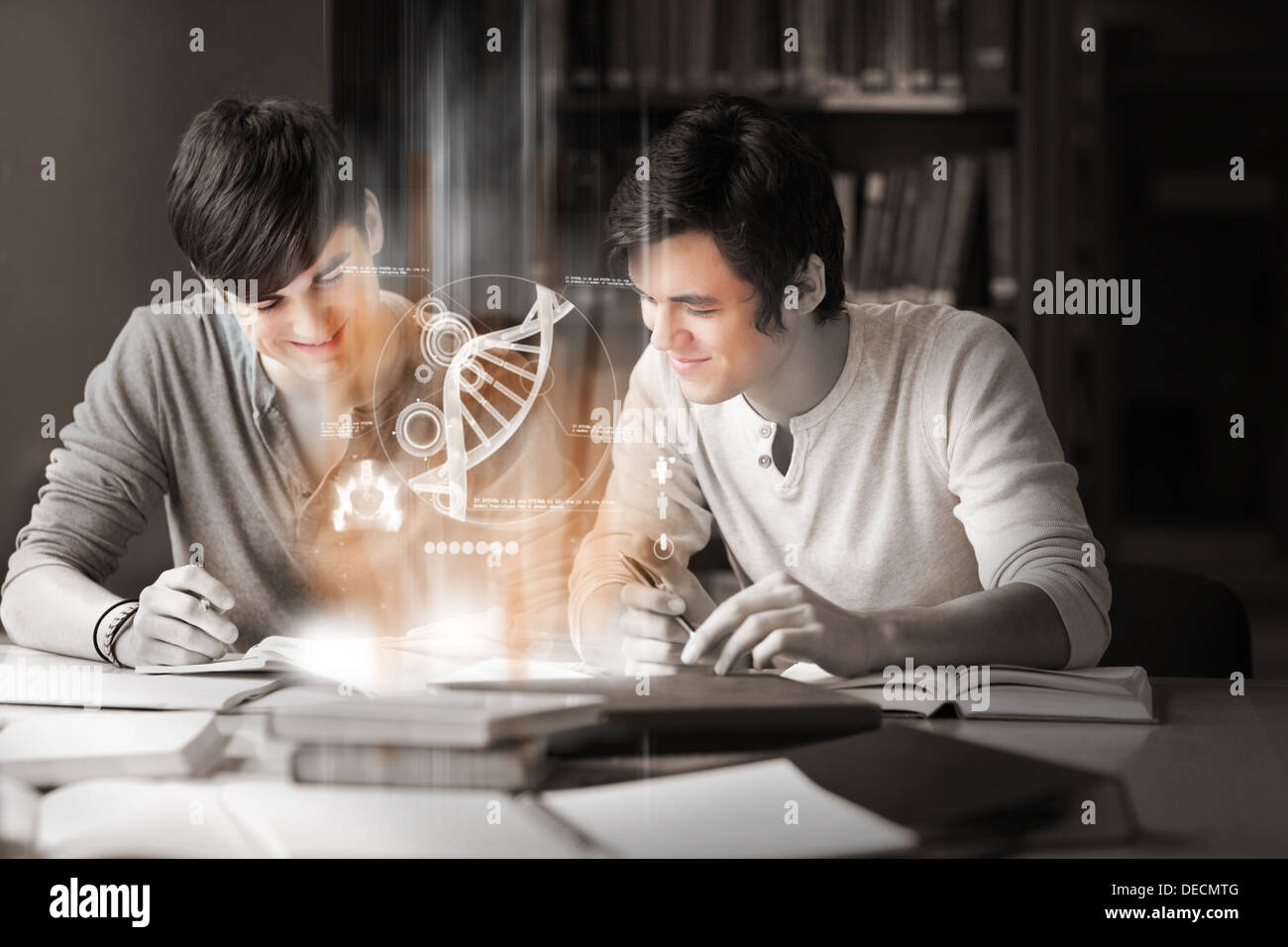 Black students science hi-res stock photography and images - Alamy