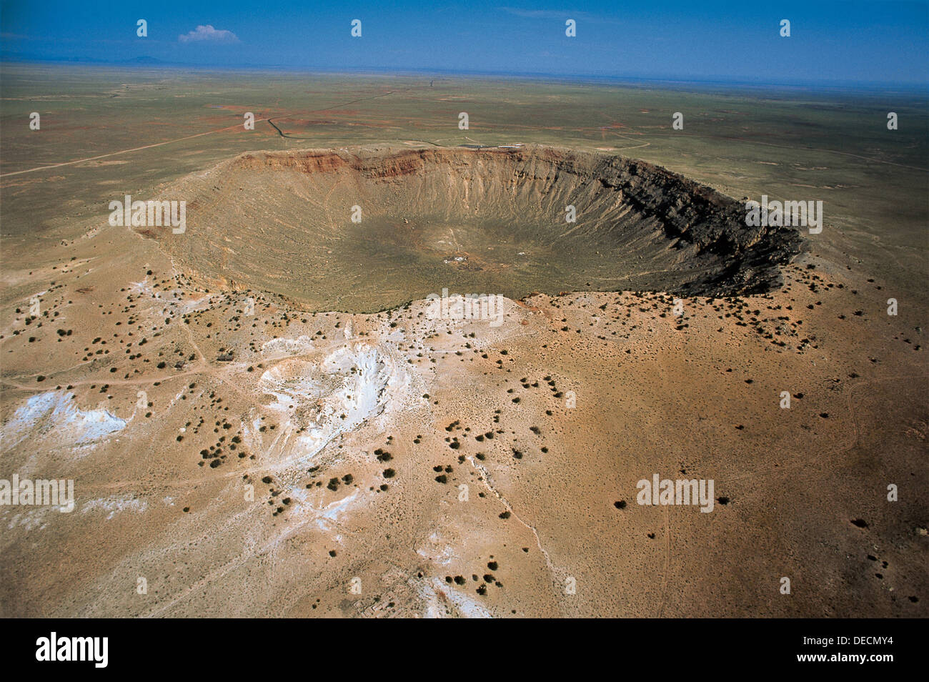Arizona Crater Aerial Meteor High Resolution Stock Photography and ...
