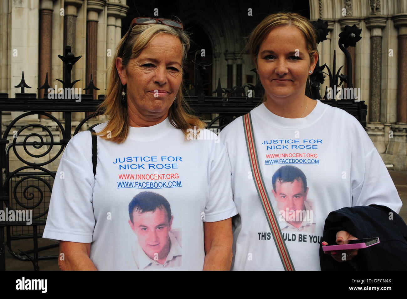 London UK 16th Sept 2013 : Case of Nick Rose sentence to 20 years ...