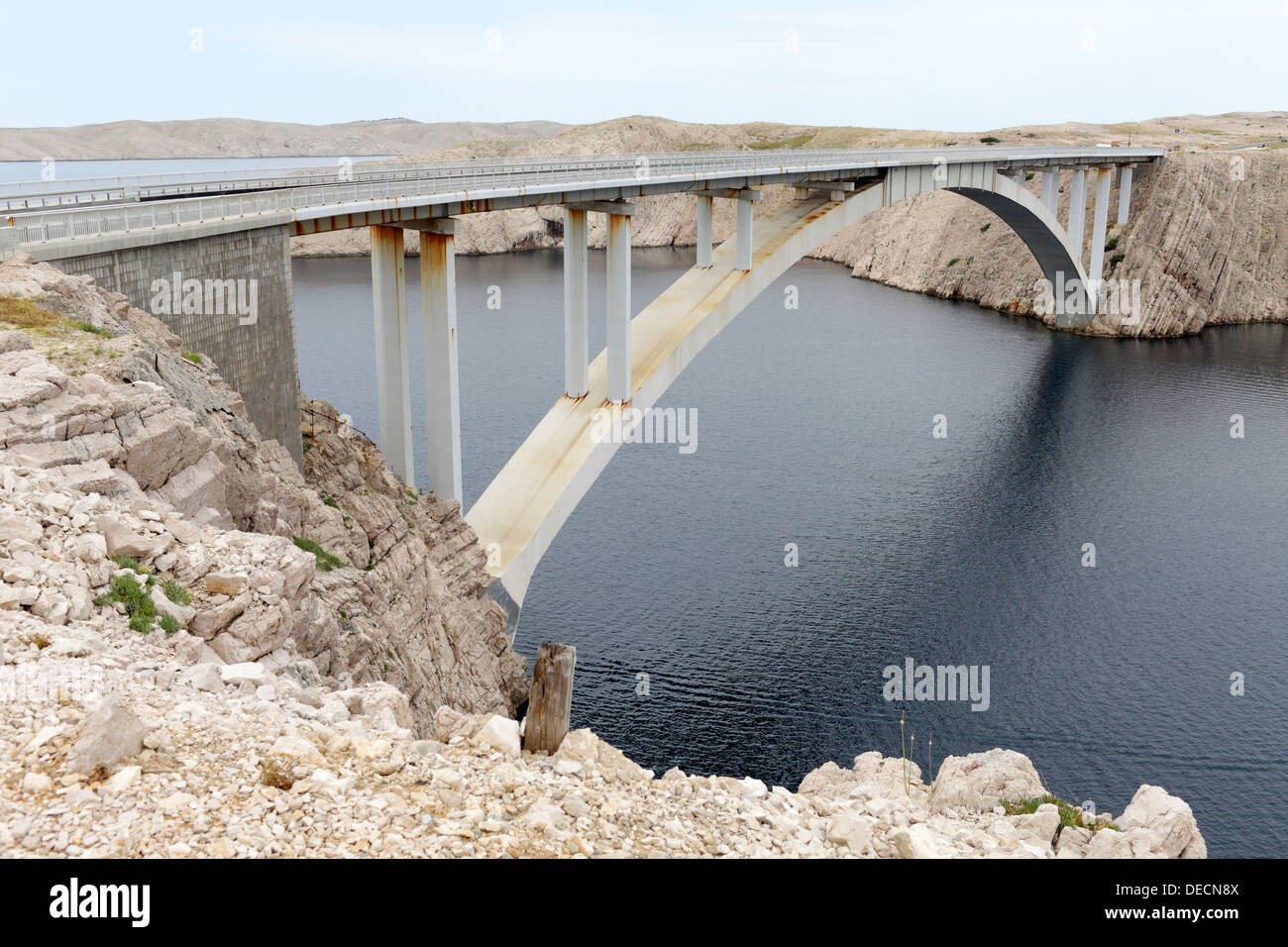 Pag Bridge To The Mainland High Resolution Stock Photography and Images ...