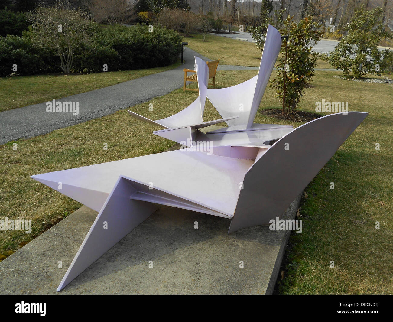 Completed in 1974 by isaac witkin hi-res stock photography and images ...