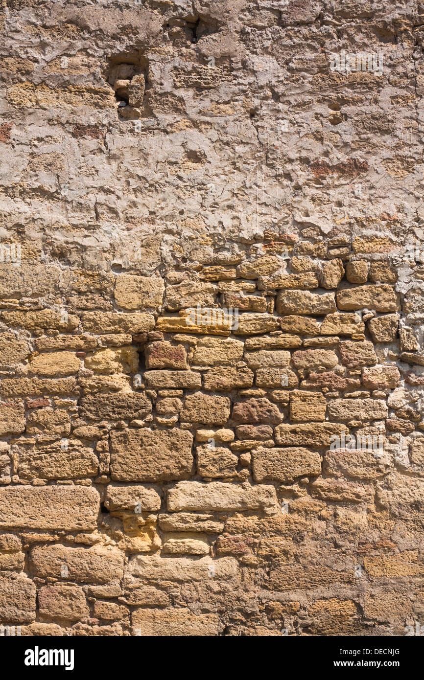 Old wall made jerusalem stone hi-res stock photography and images - Alamy