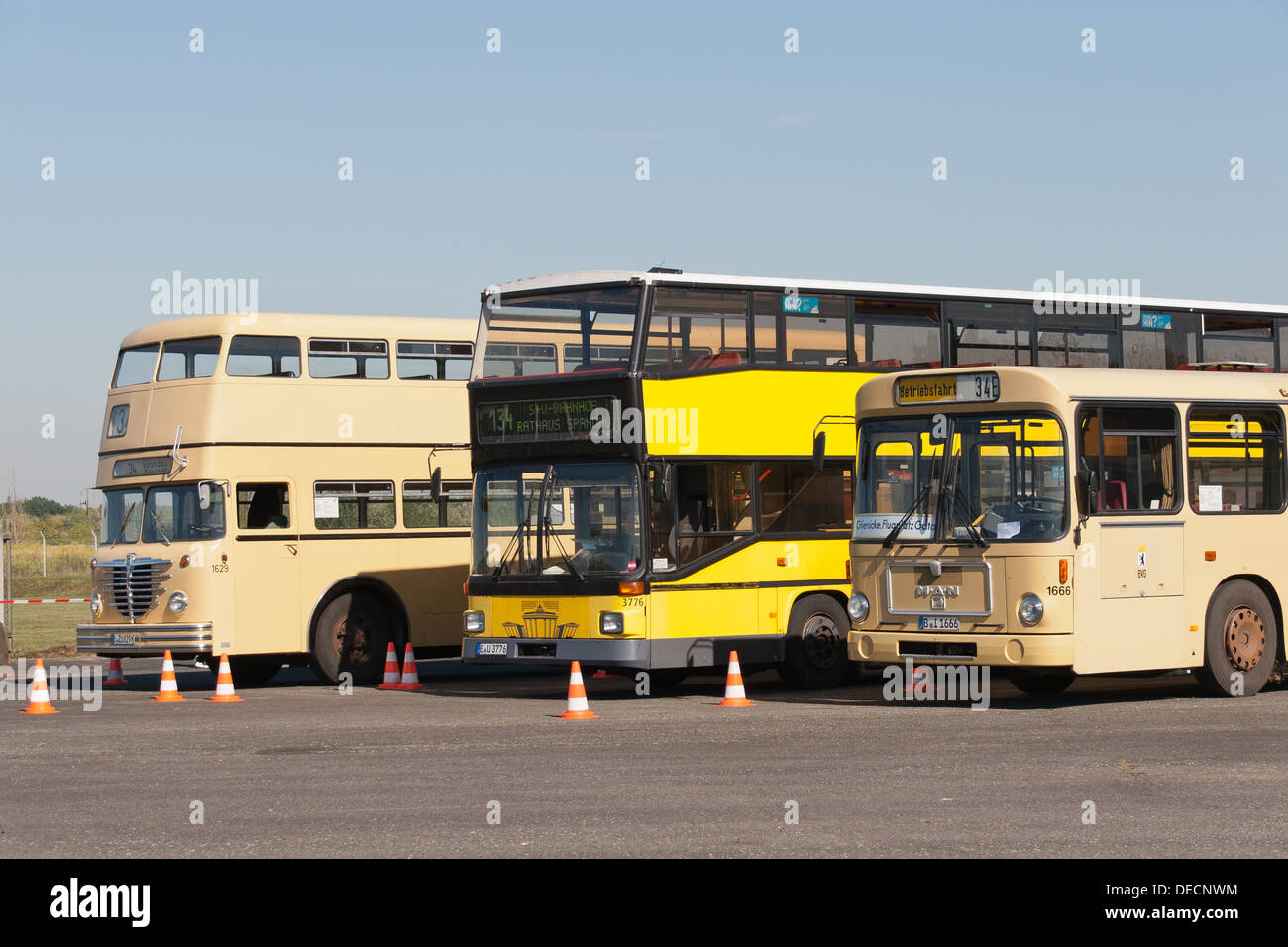 German buses hi-res stock photography and images - Alamy