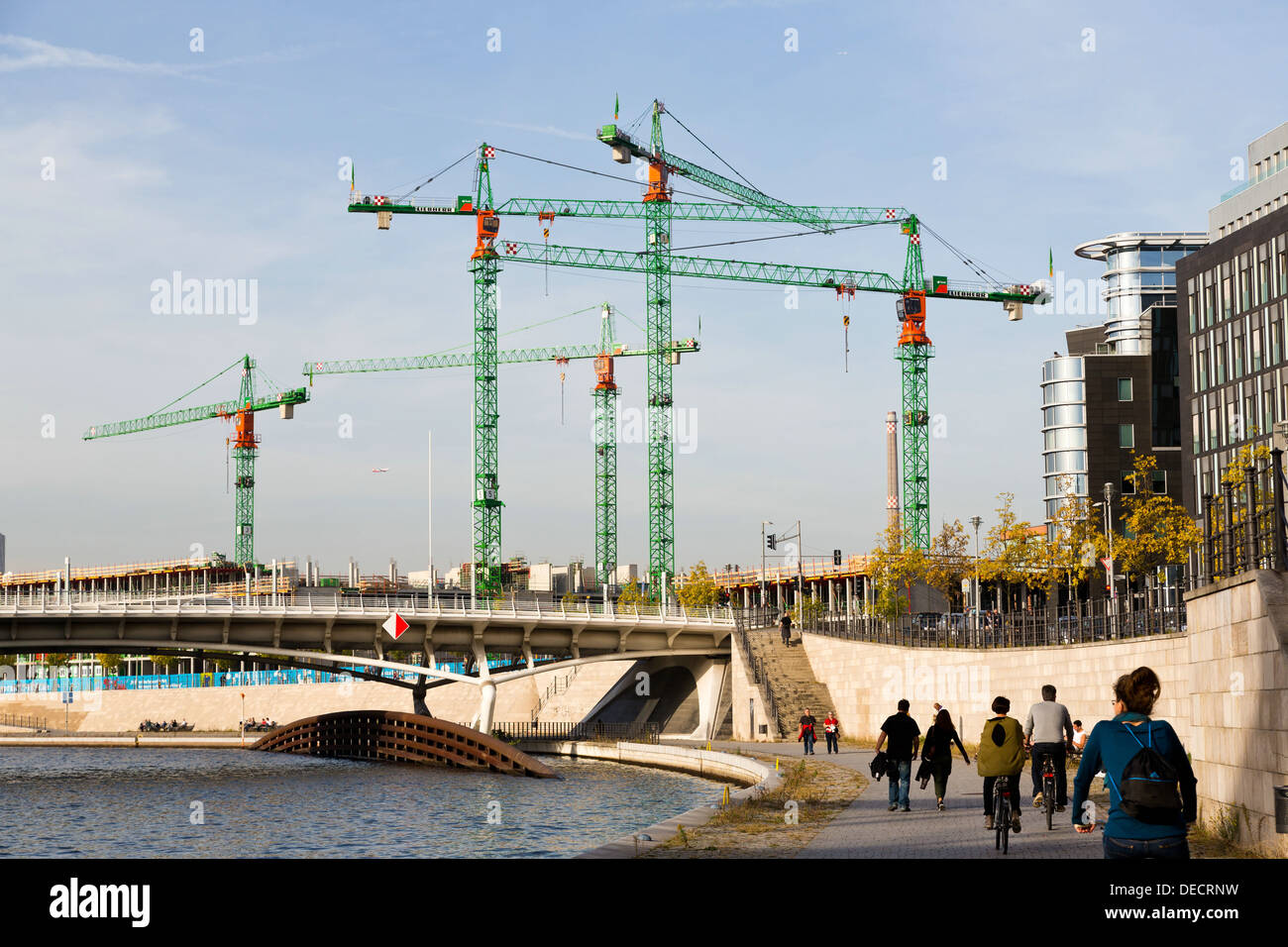 View over the River Spree in Berlin Stock Photo - Alamy
