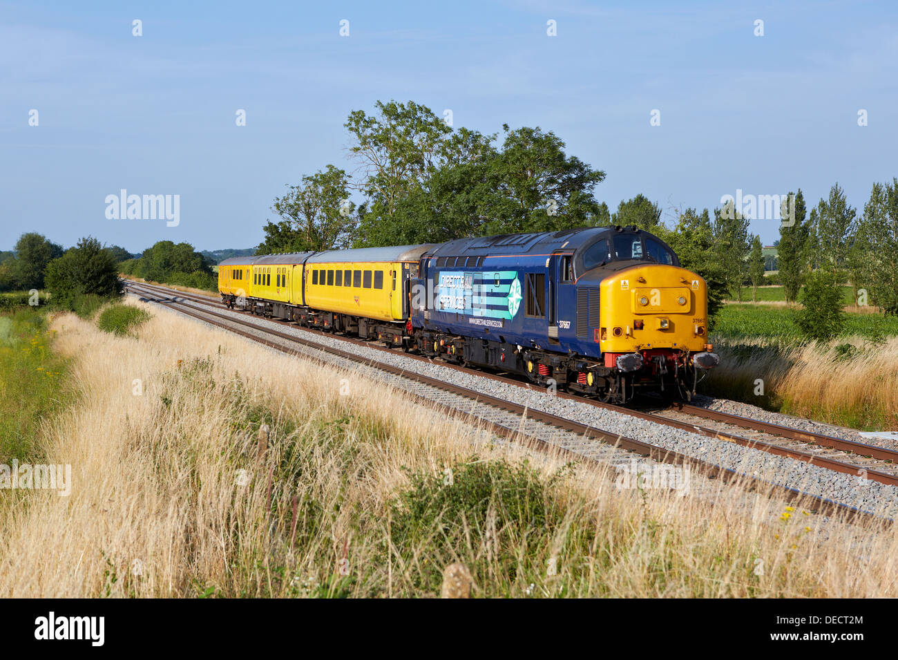 Network rail test train hi-res stock photography and images - Alamy