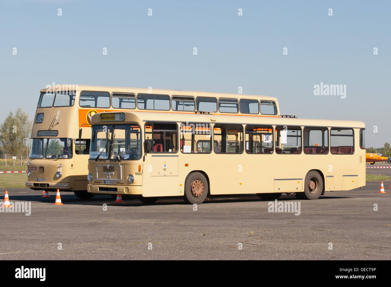 German buses hi-res stock photography and images - Alamy