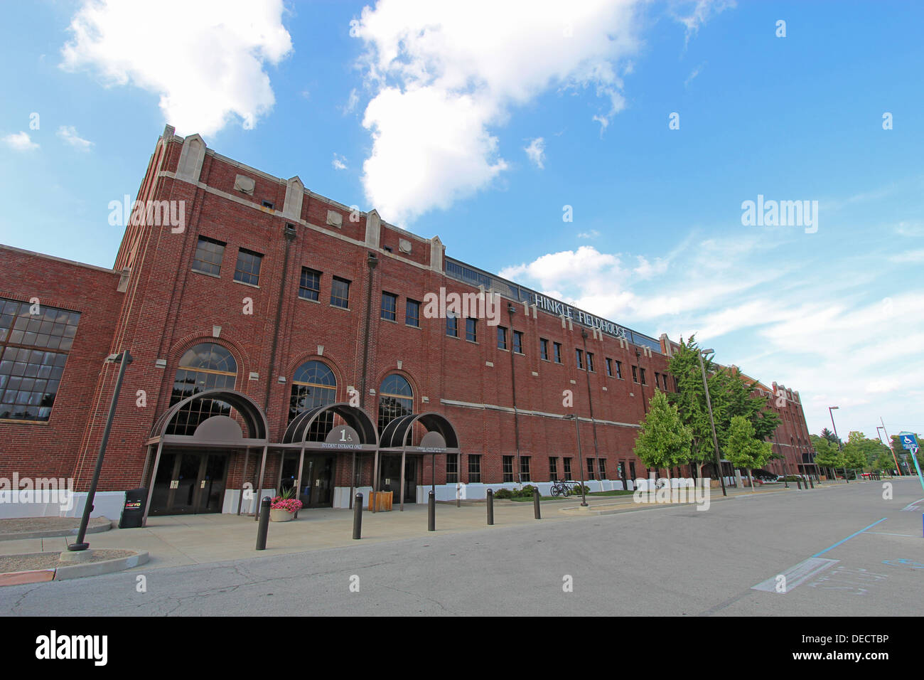 Hinkle Fieldhouse on the Butler University campus Stock Photo - Alamy