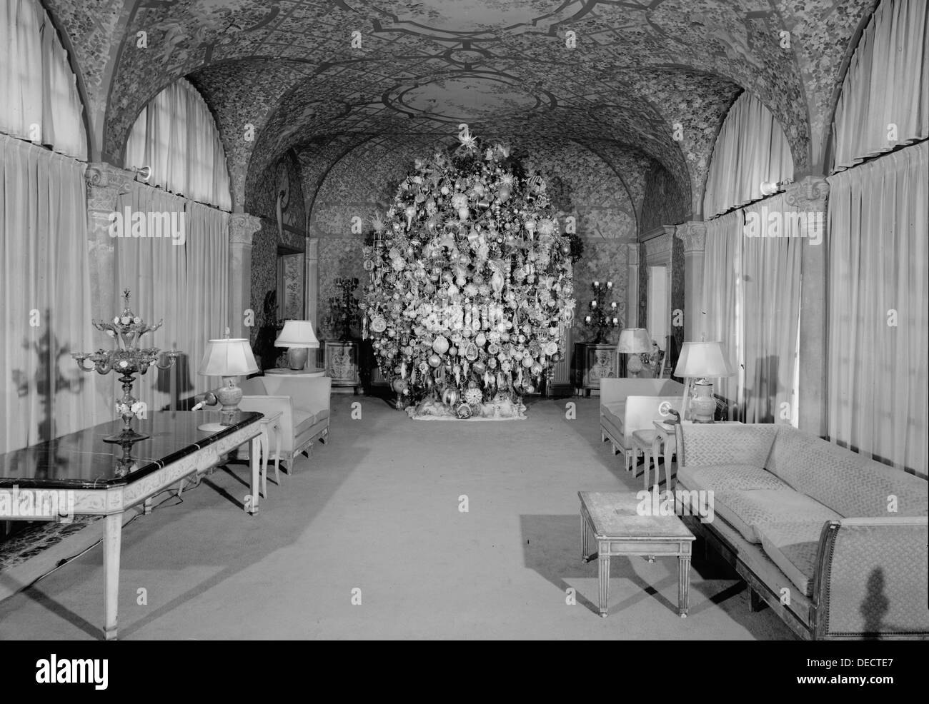 The permanent Christmas Tree at the Harold Lloyd Estate, also known as ...