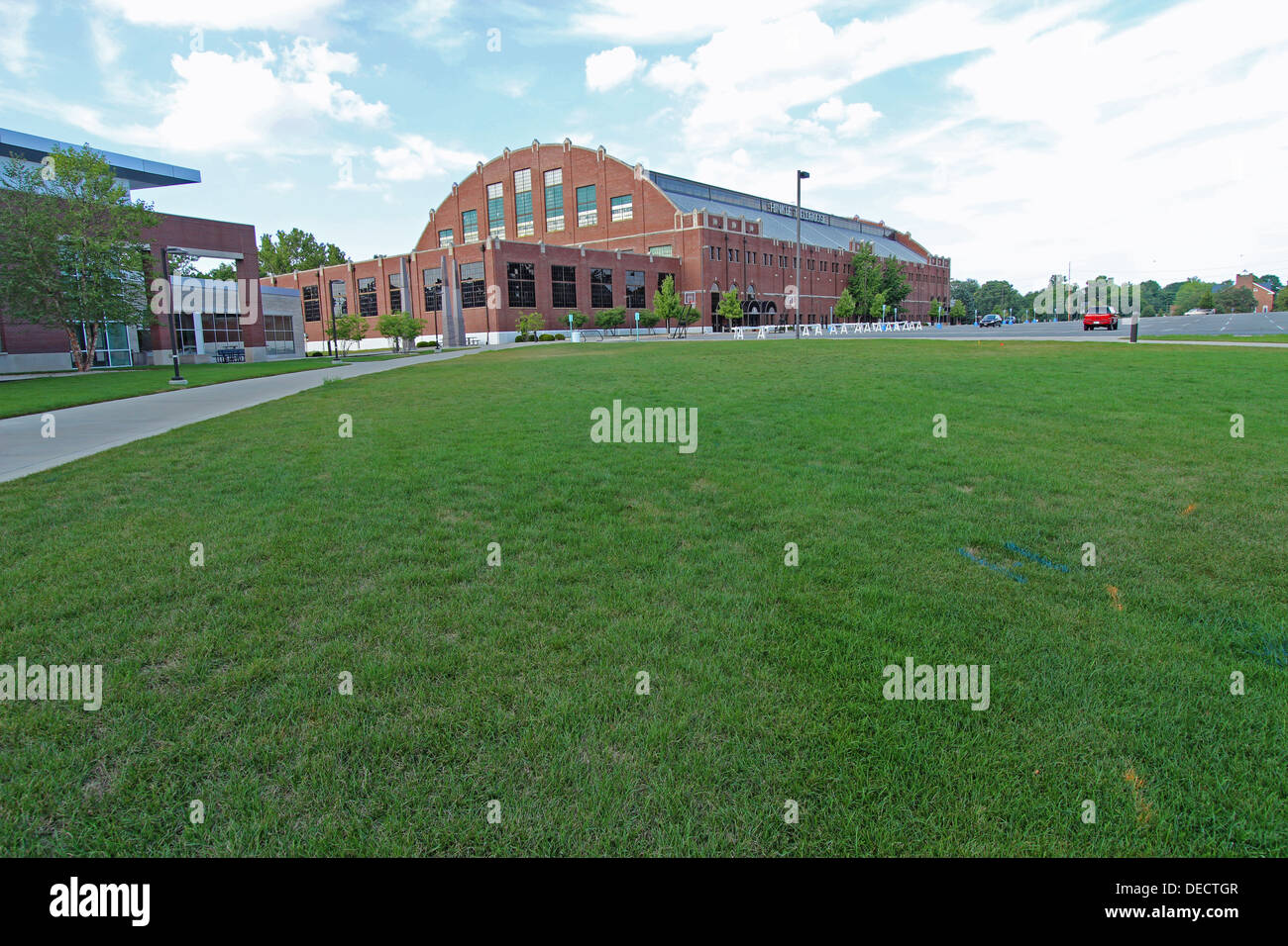 Hinkle Fieldhouse on the Butler University campus Stock Photo - Alamy