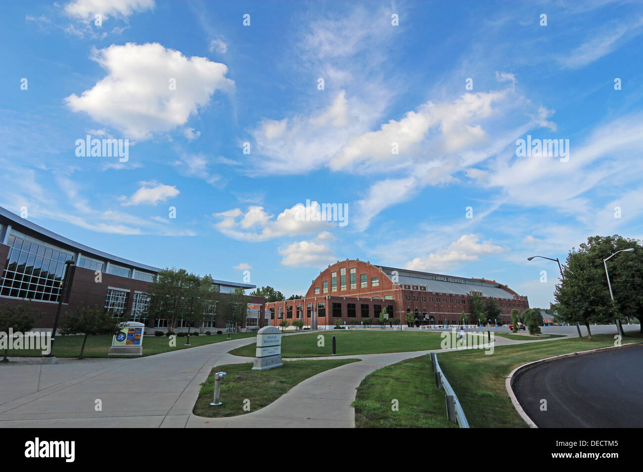Hinkle Fieldhouse on the Butler University campus Stock Photo - Alamy