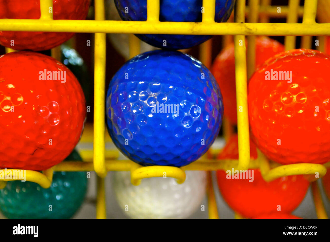 Blue Golf Ball Stock Photo - Alamy