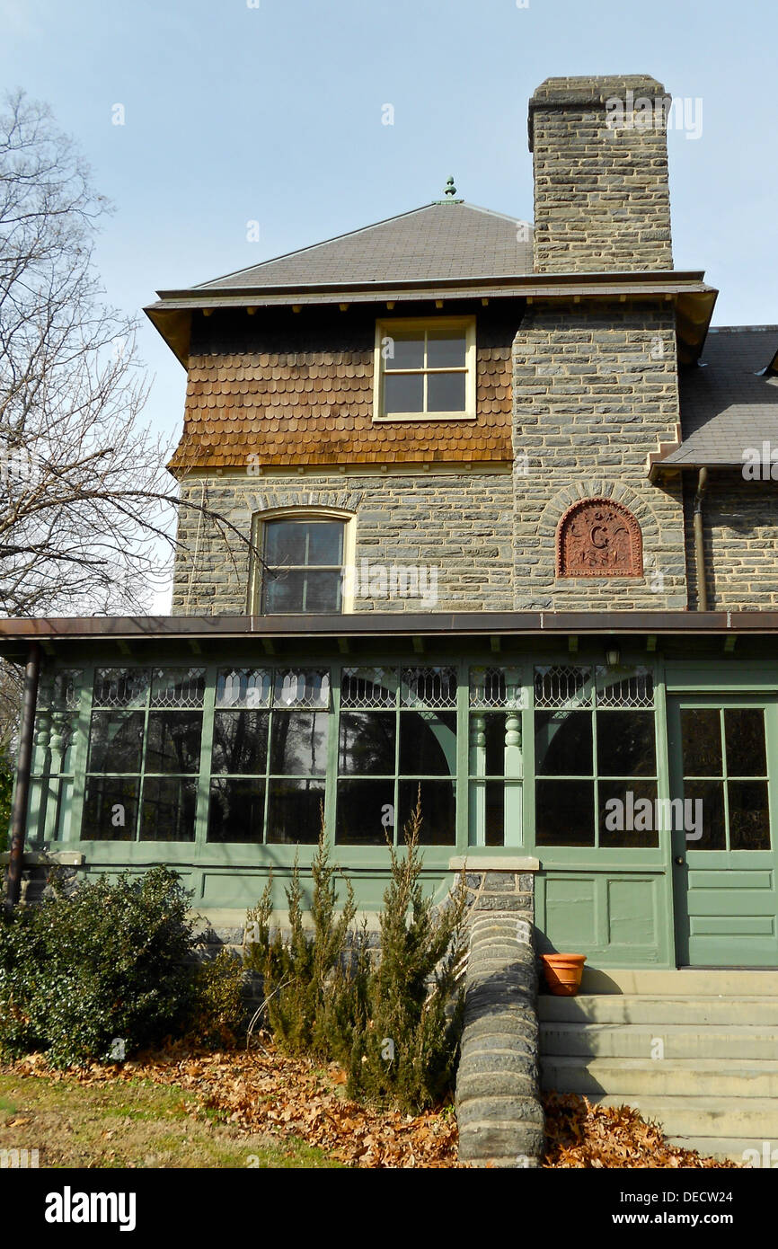 Dolobran is a Shingle Style house designed by architect Frank Furness ...