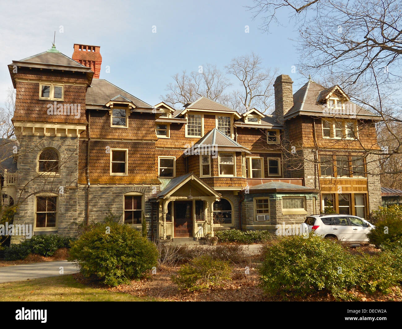 Dolobran, a Shingle Style house in Haverford, Pennsylvania, was ...