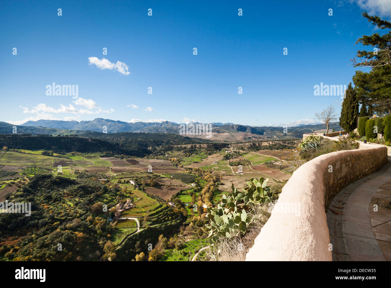 Landscape in Ronda, Andalusia, Spain Stock Photo - Alamy