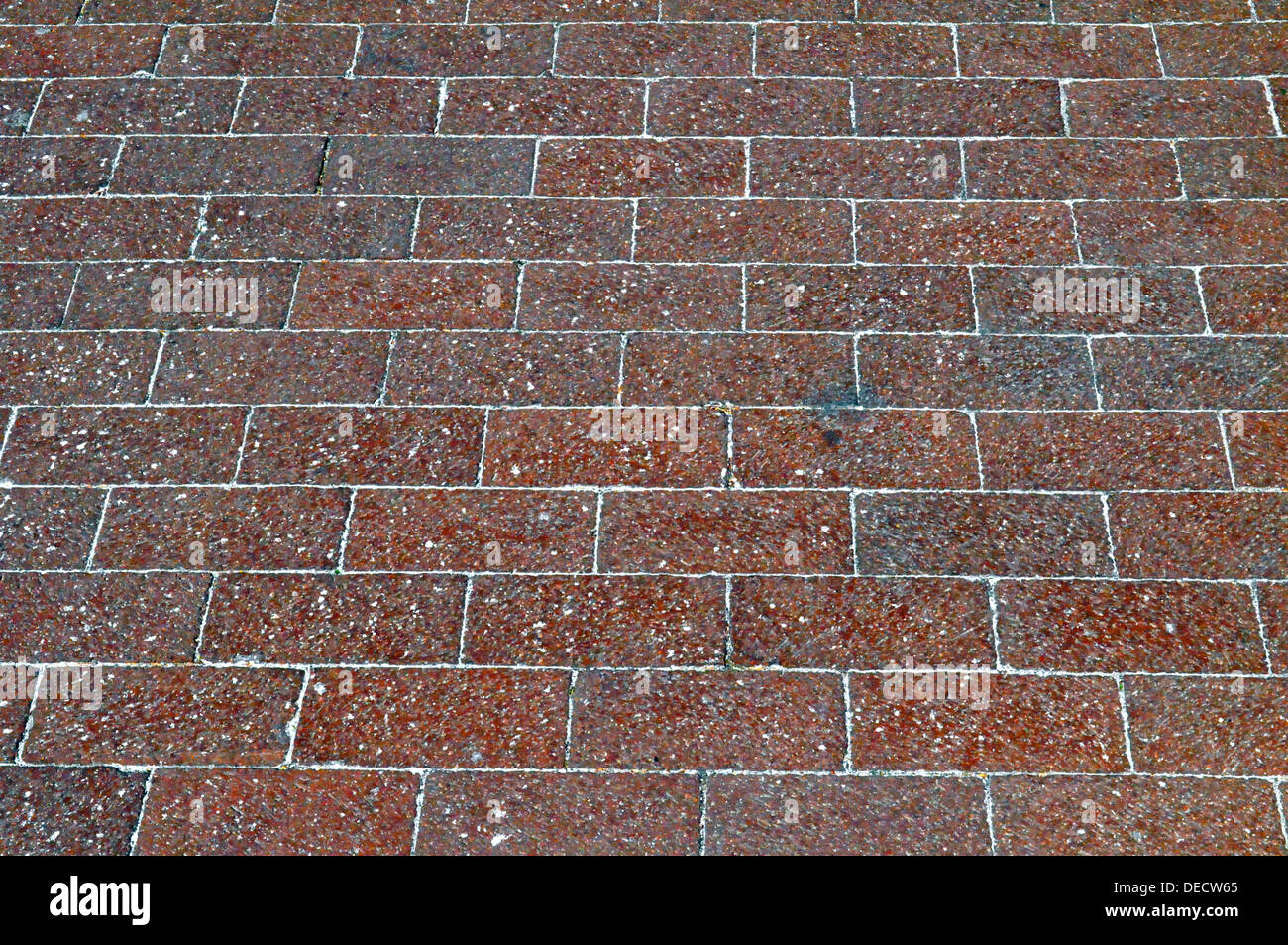 Brick road texture Stock Photo - Alamy