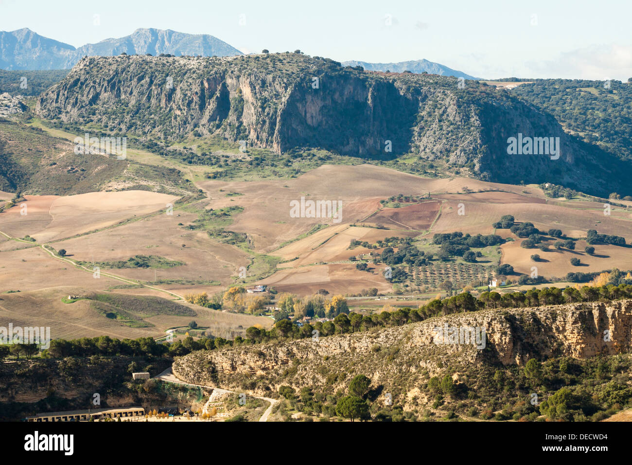 Landscape in Ronda, Andalusia, Spain Stock Photo - Alamy