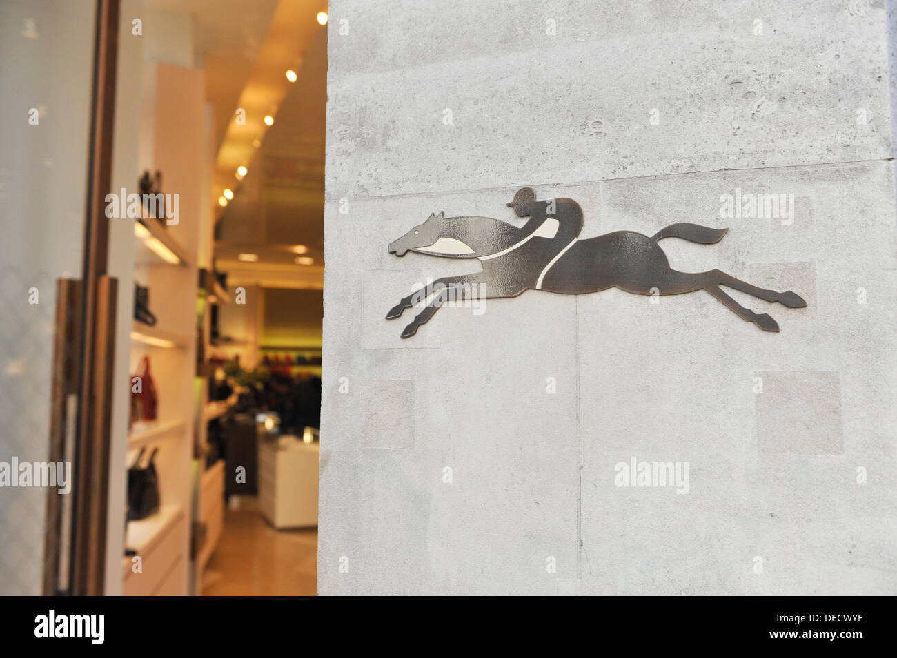 Regent Street, London, UK. 16th September 2013. Longchamp, the French ...