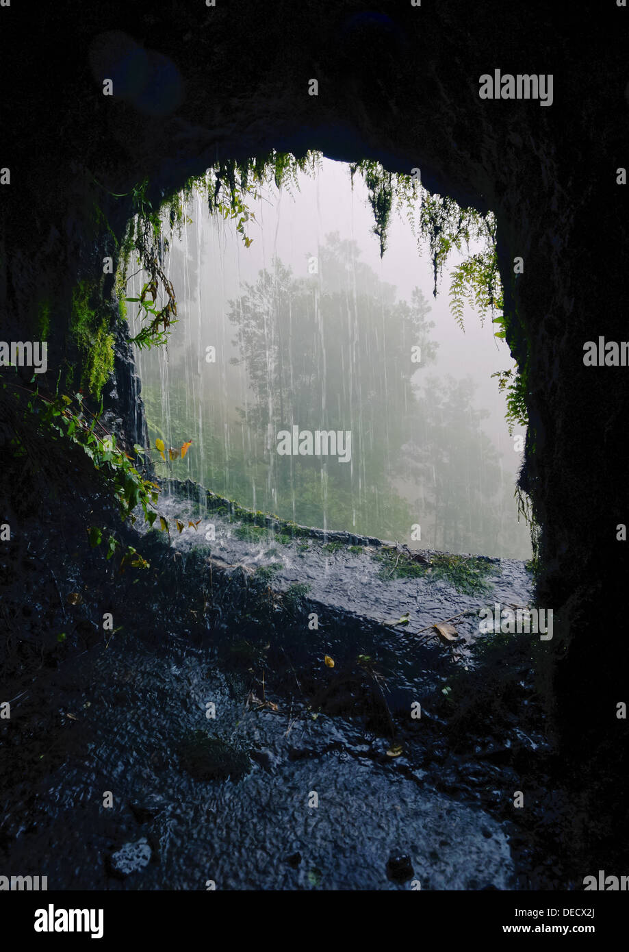 Los tilos waterfall hi-res stock photography and images - Alamy