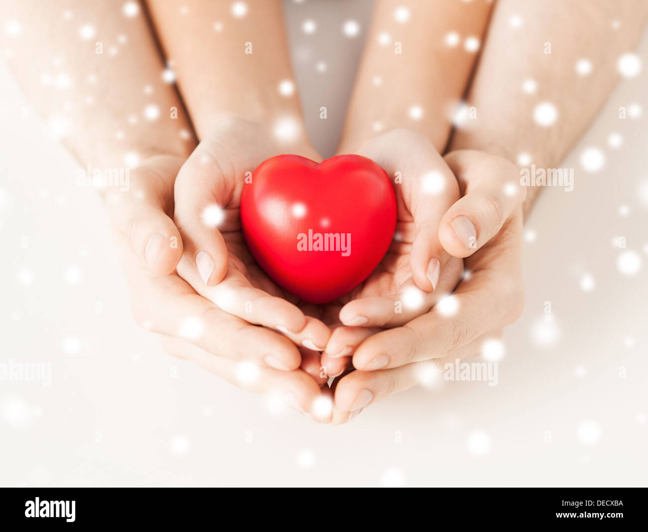 woman and man hands with heart Stock Photo - Alamy