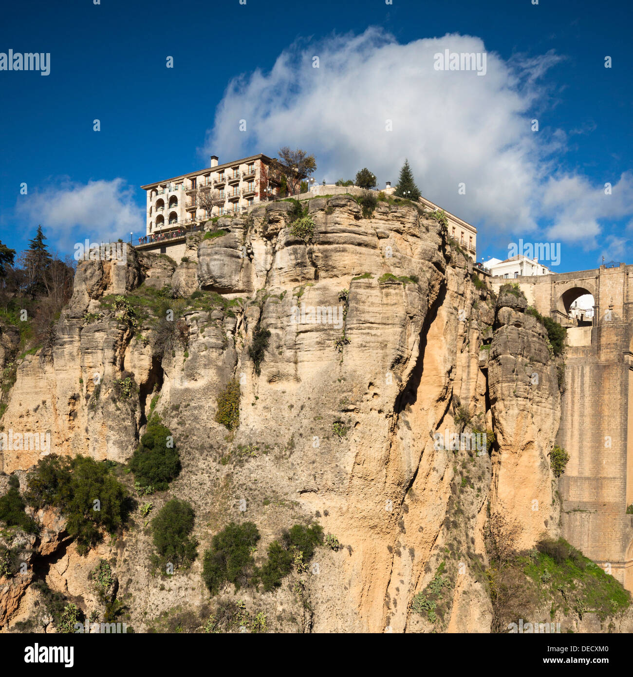 Cliffs ronda cliff chasm hi-res stock photography and images - Alamy