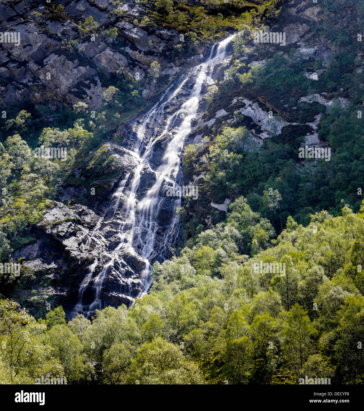 Highest waterfall scotland hi-res stock photography and images - Alamy