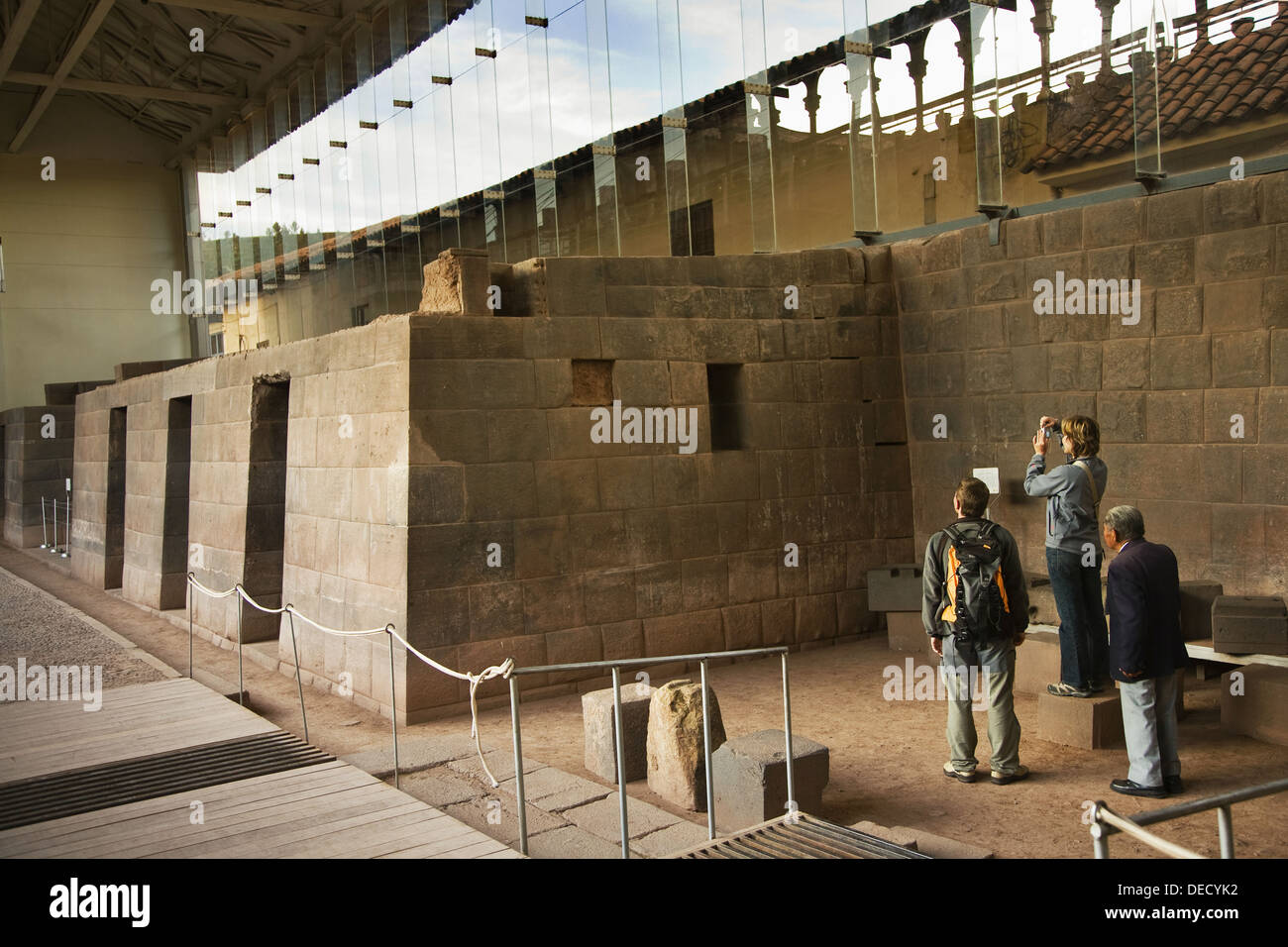 Inside coricancha cusco peru hi-res stock photography and images - Alamy