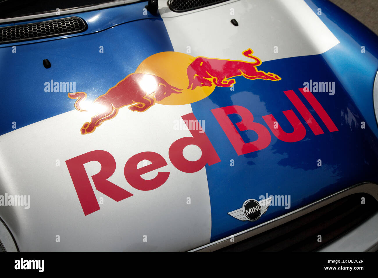 Red bull mini car hi-res stock photography and images - Alamy