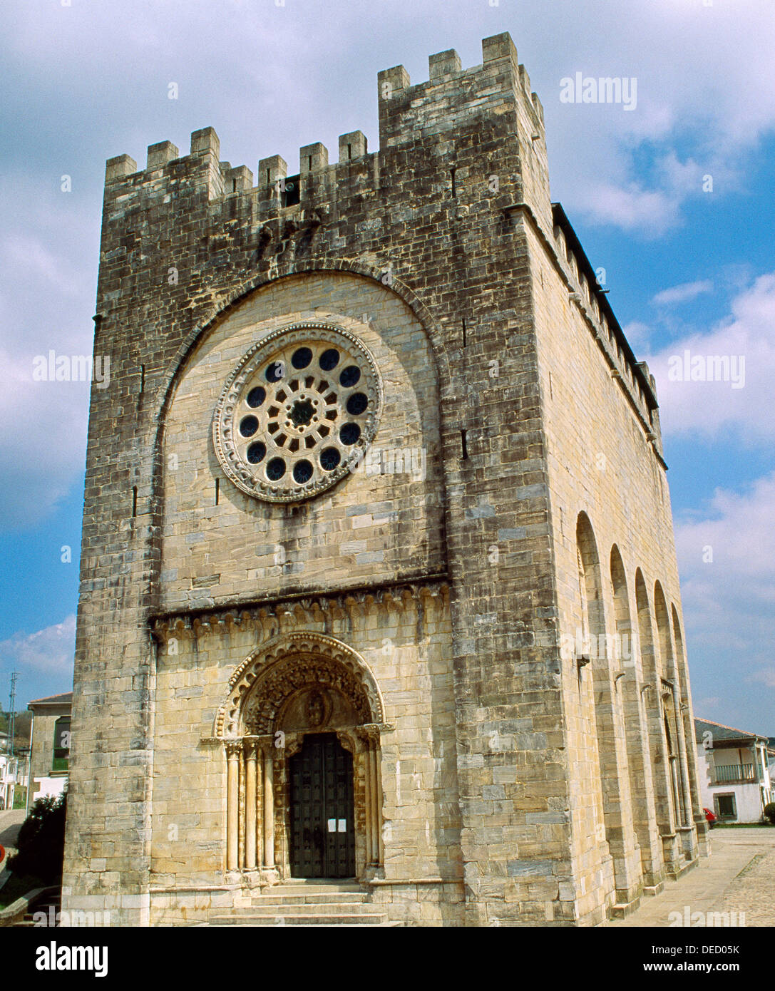 Church san nicolas de portomarin hi-res stock photography and images ...