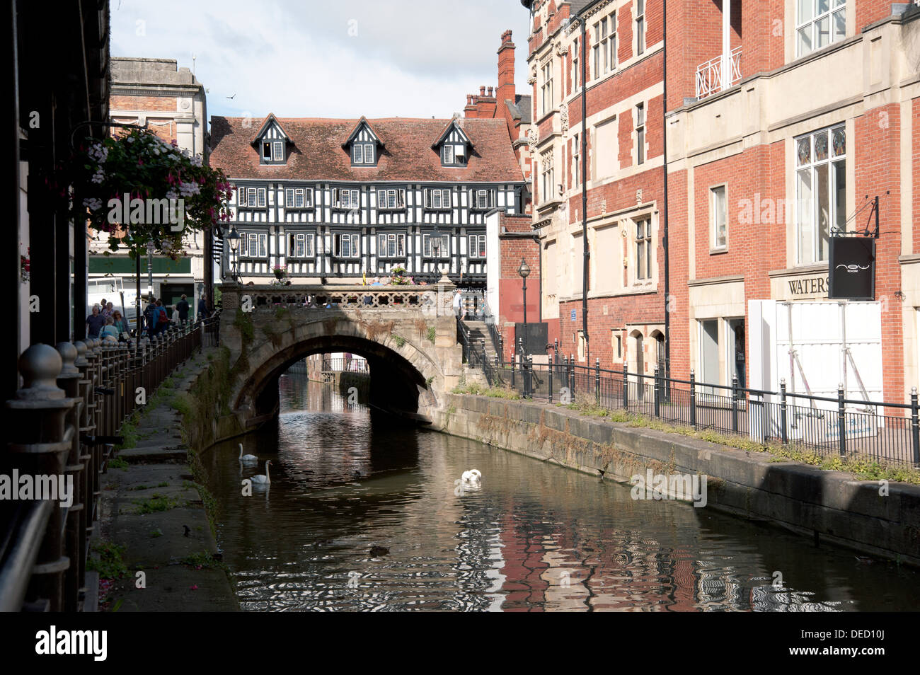 Lincoln uk high bridge hi-res stock photography and images - Alamy