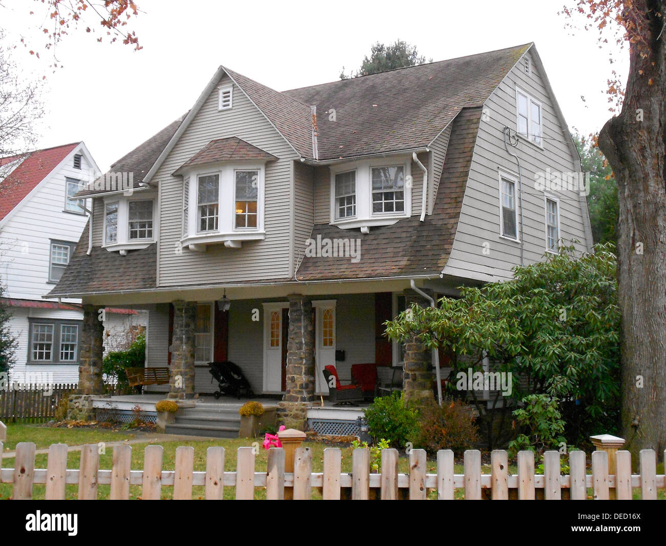 The house in the North Wayne Historic District, located in Wayne ...