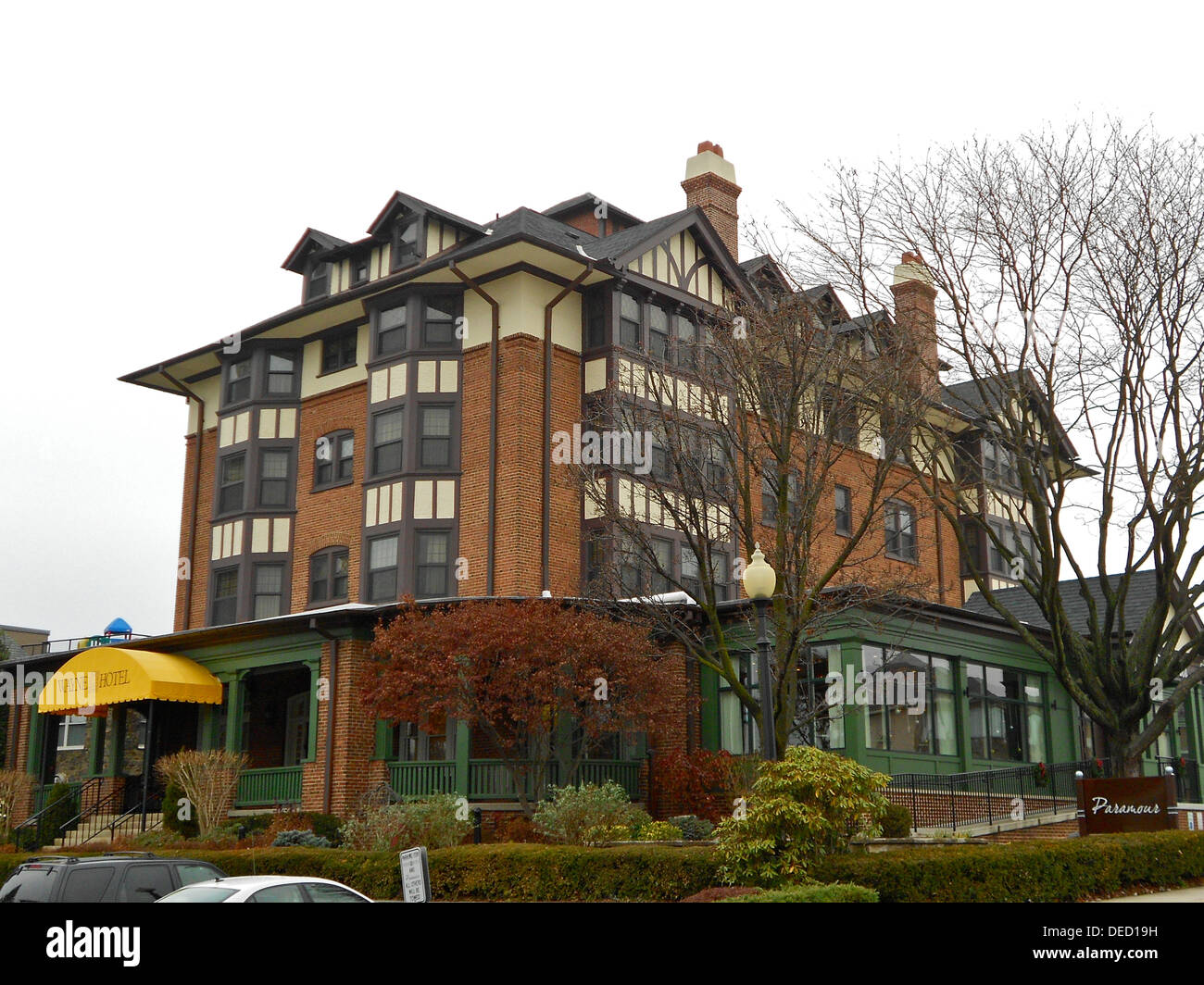 The Wayne Hotel, listed on the National Register of Historic Places ...