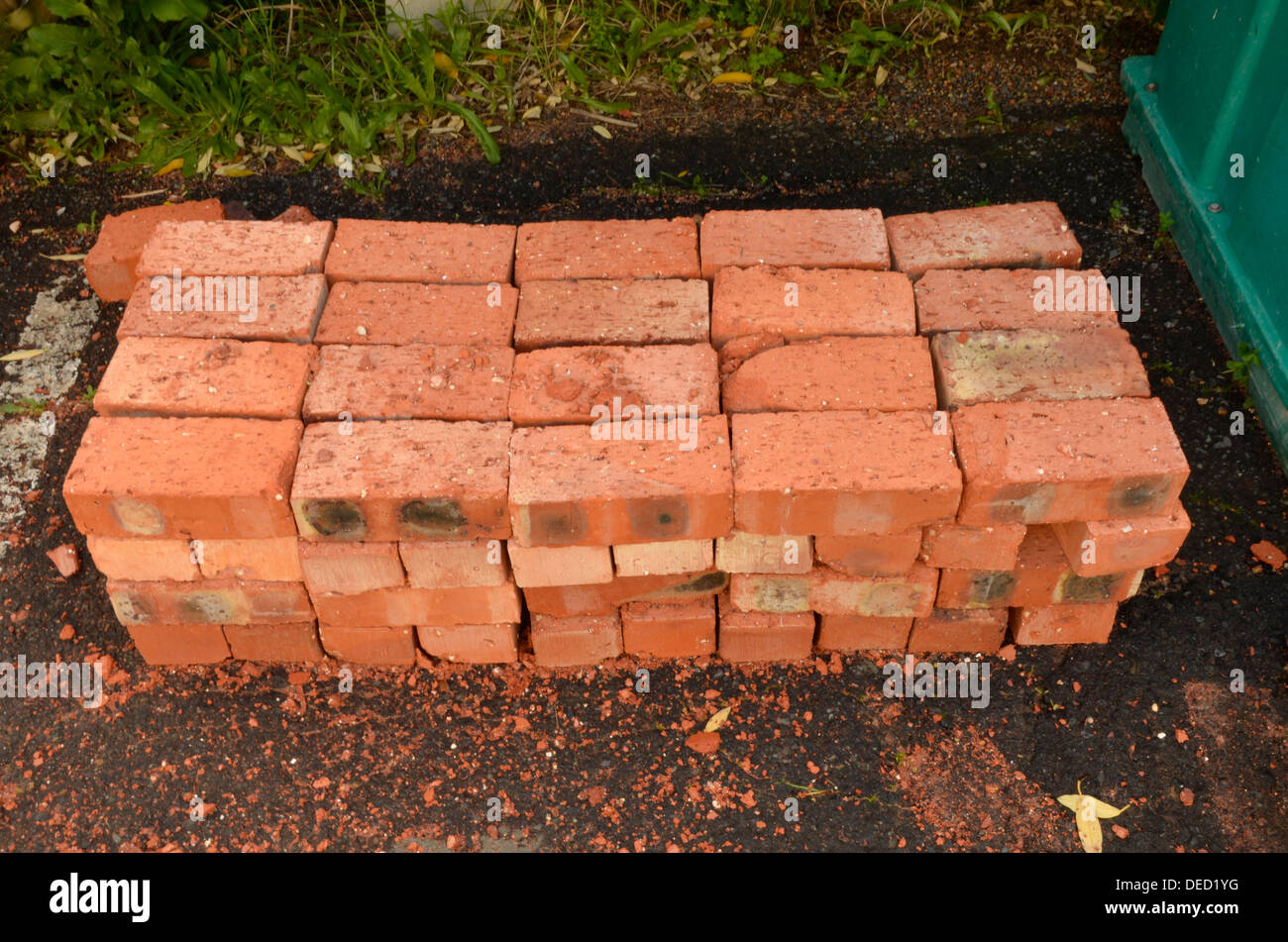 A pile of bricks Stock Photo - Alamy